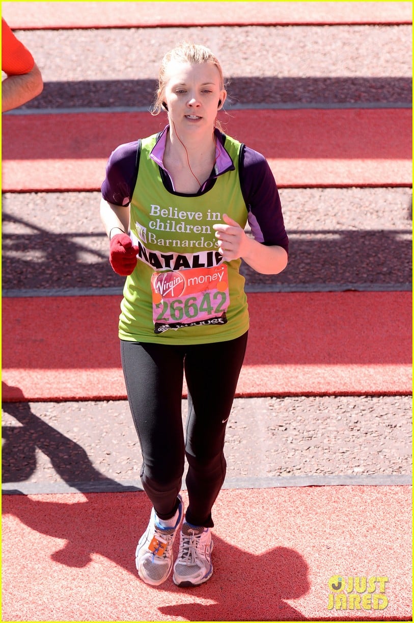 Game of Thrones' Natalie Dormer Runs London Marathon for Charity ...
