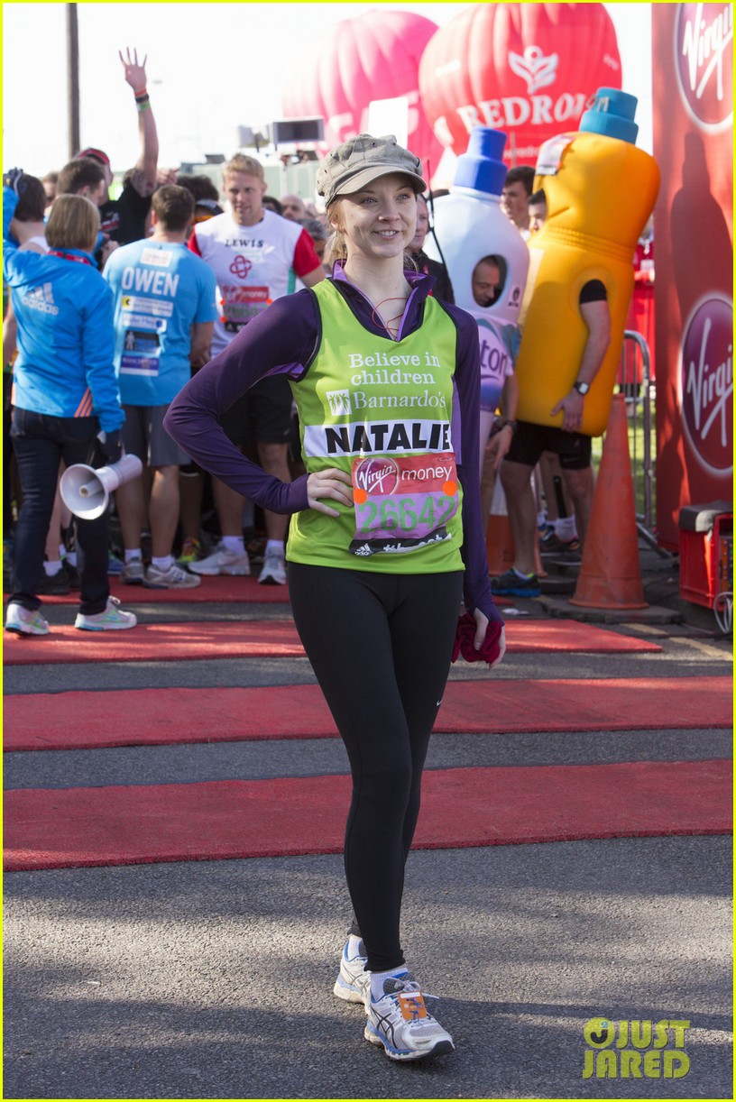 Game of Thrones' Natalie Dormer Runs London Marathon for Charity ...
