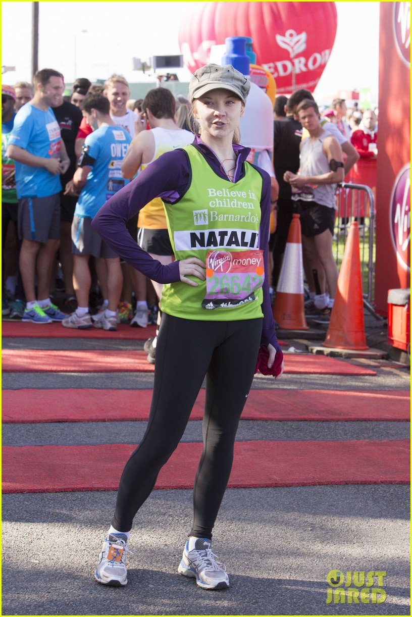 Game of Thrones' Natalie Dormer Runs London Marathon for Charity ...
