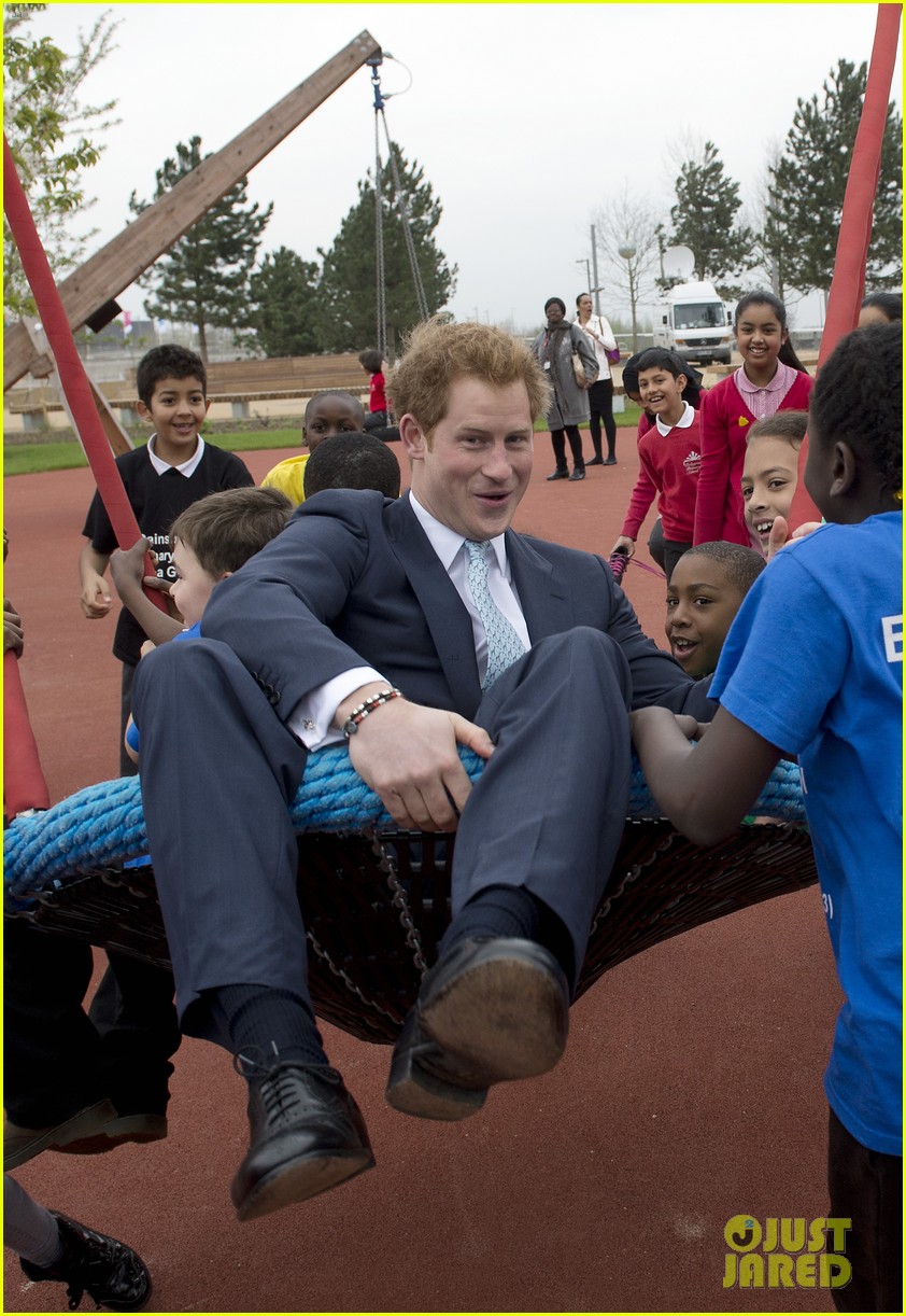 Prince Harry Playing with Kids at a Playground Is the Most Adorable ...