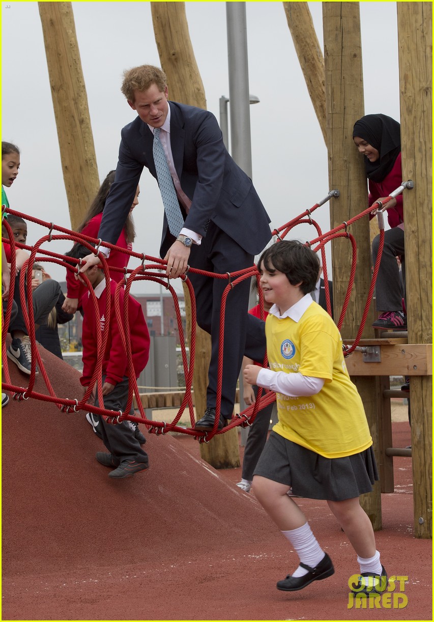Prince Harry Playing with Kids at a Playground Is the Most Adorable ...