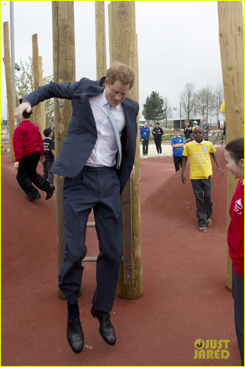 Prince Harry Playing with Kids at a Playground Is the Most Adorable ...