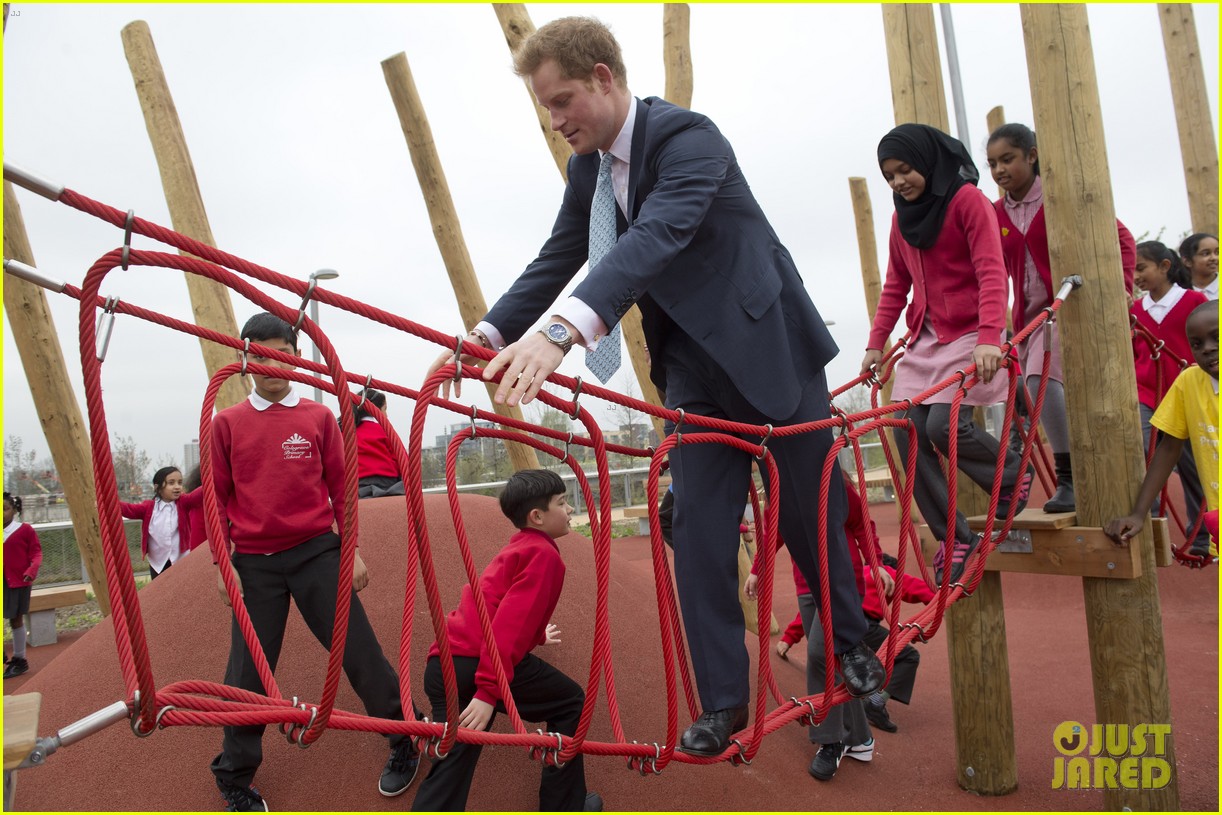 Prince Harry Playing with Kids at a Playground Is the Most Adorable ...