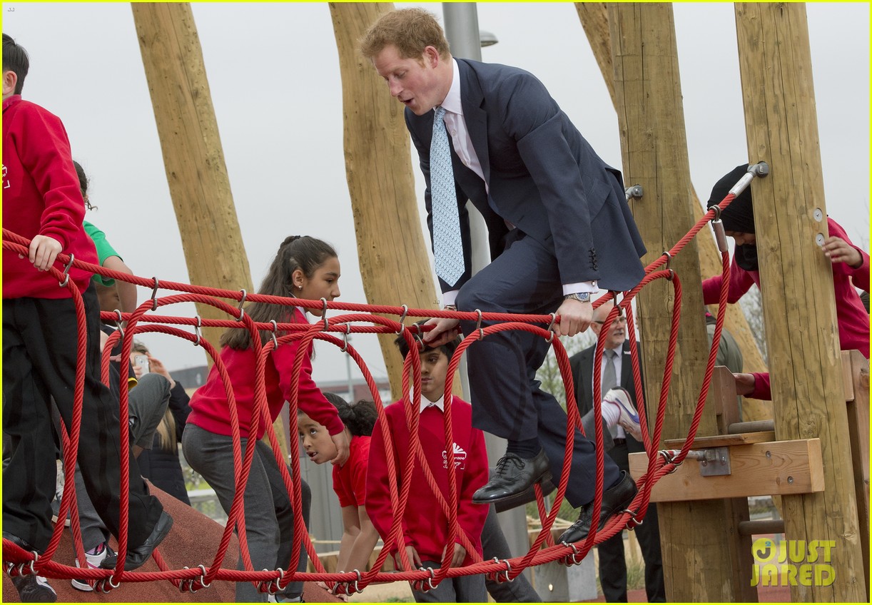 Prince Harry Playing with Kids at a Playground Is the Most Adorable ...
