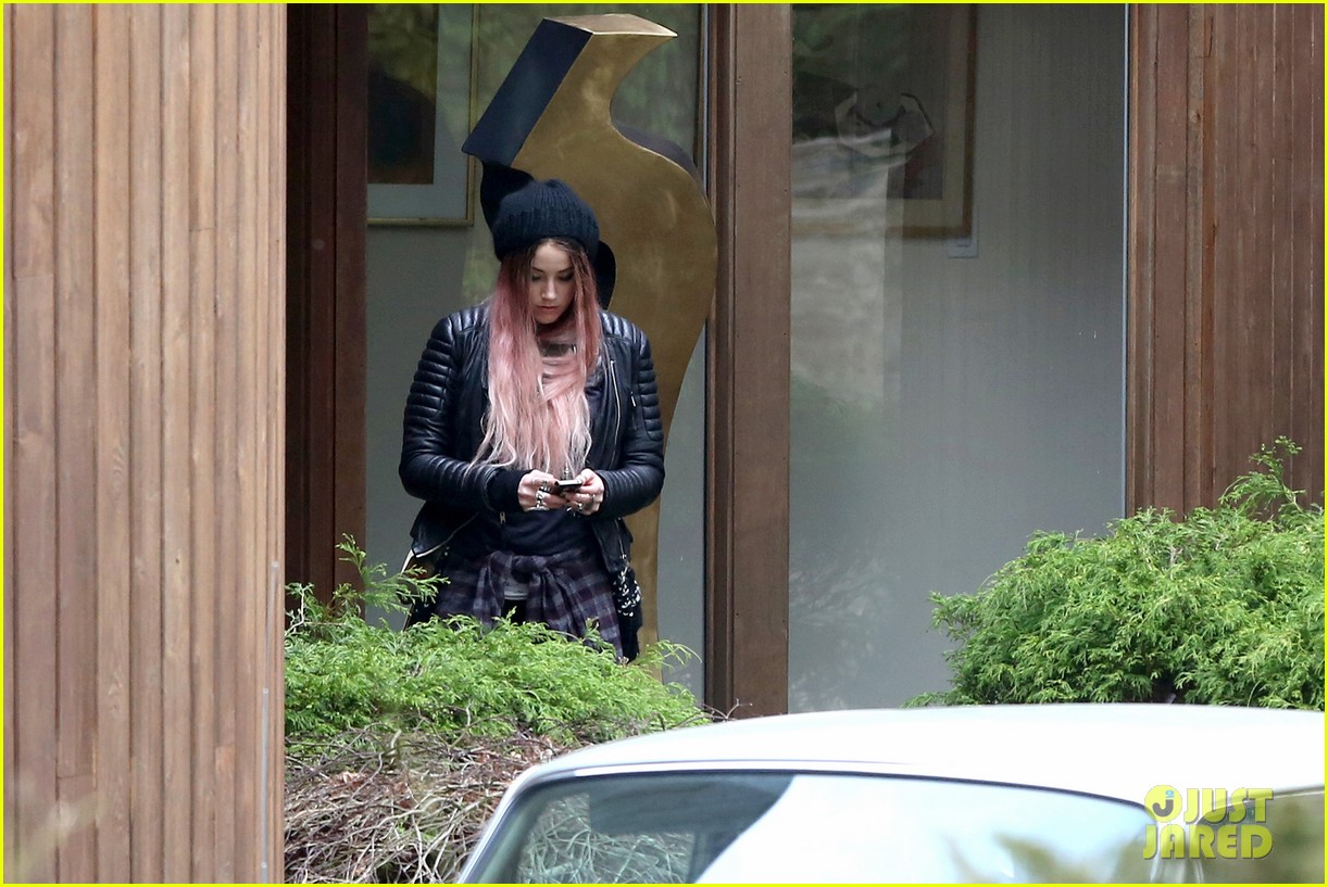 Amber Heard Gets Back to Work After Partying with Her Pals!: Photo ...