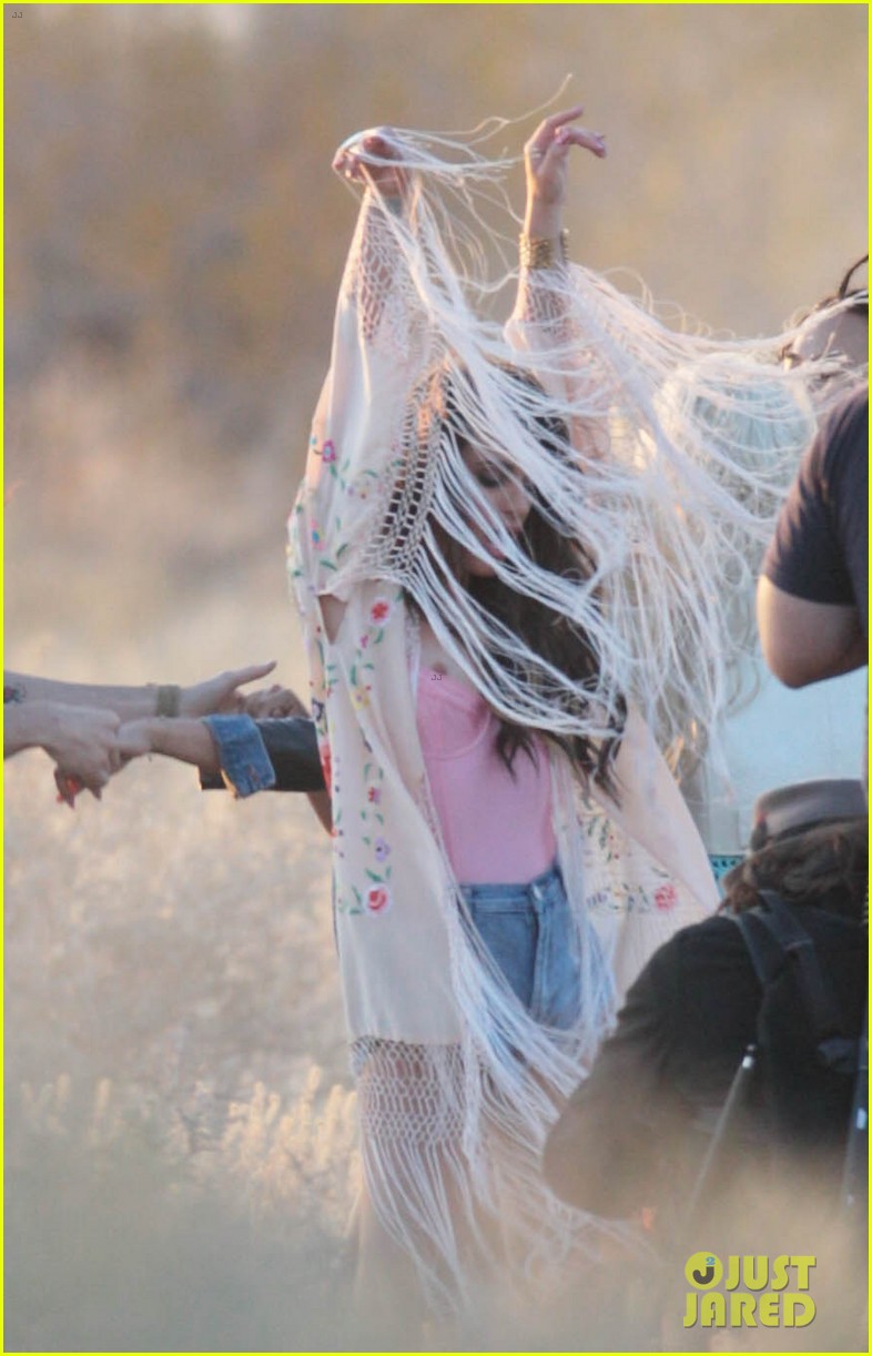 Lea Michele Gets Cozy with Co-Star on Her Music Video Set!: Photo ...