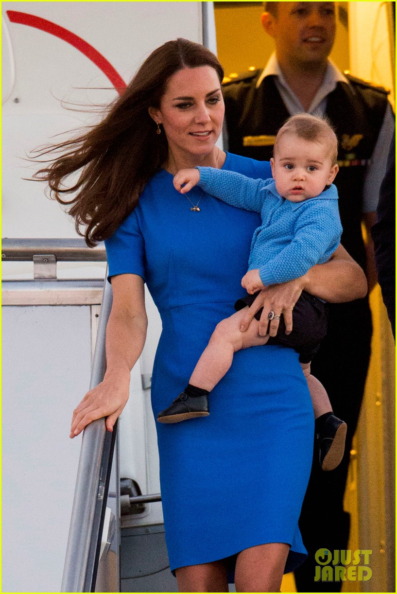 Kate Middleton & Prince George Wear Matching Easter Sunday Outfits ...