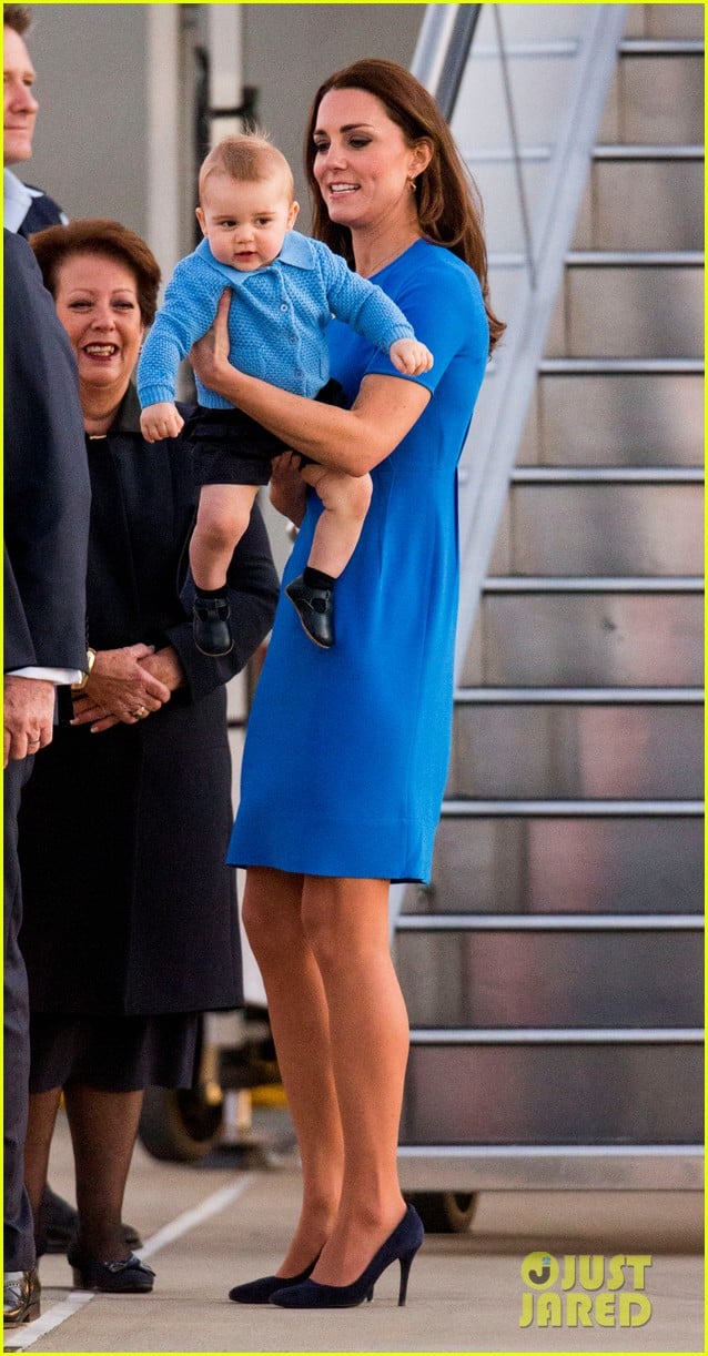 Kate Middleton & Prince George Wear Matching Easter Sunday Outfits ...