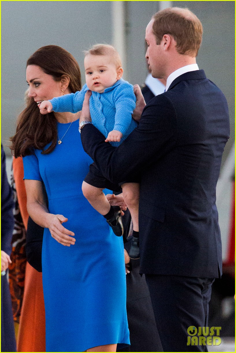 Kate Middleton & Prince George Wear Matching Easter Sunday Outfits ...