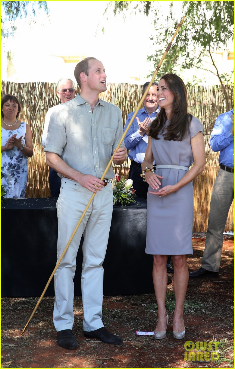 Kate Middleton Dazzles In Two Dresses During Visit To Uluru with Prince ...