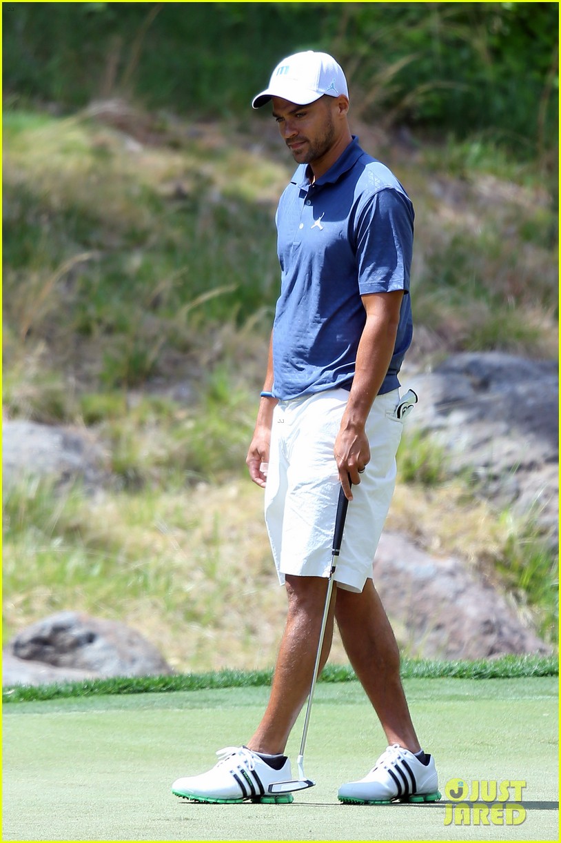 Nick Jonas & Jesse Williams Make Golf Look Good at Michael Jordan's ...