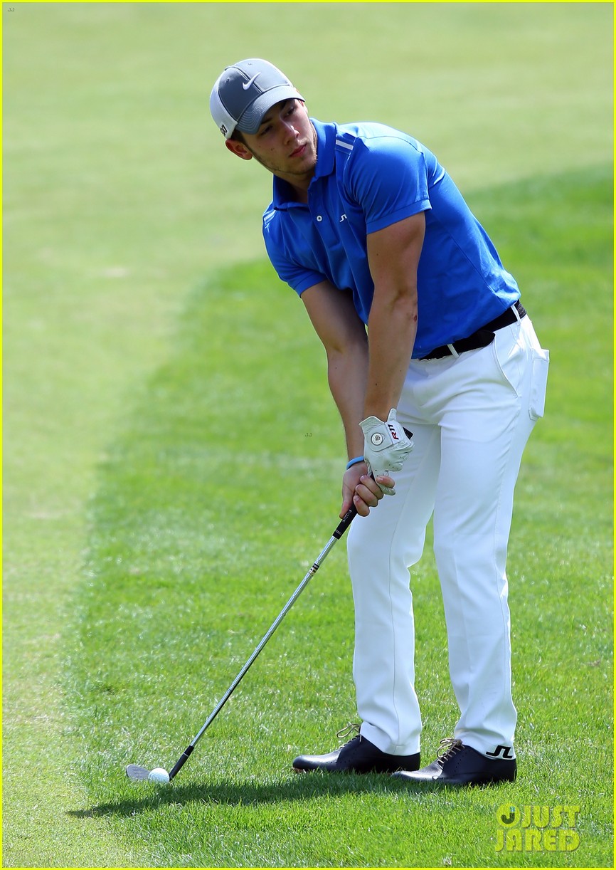 Nick Jonas & Jesse Williams Make Golf Look Good at Michael Jordan's ...