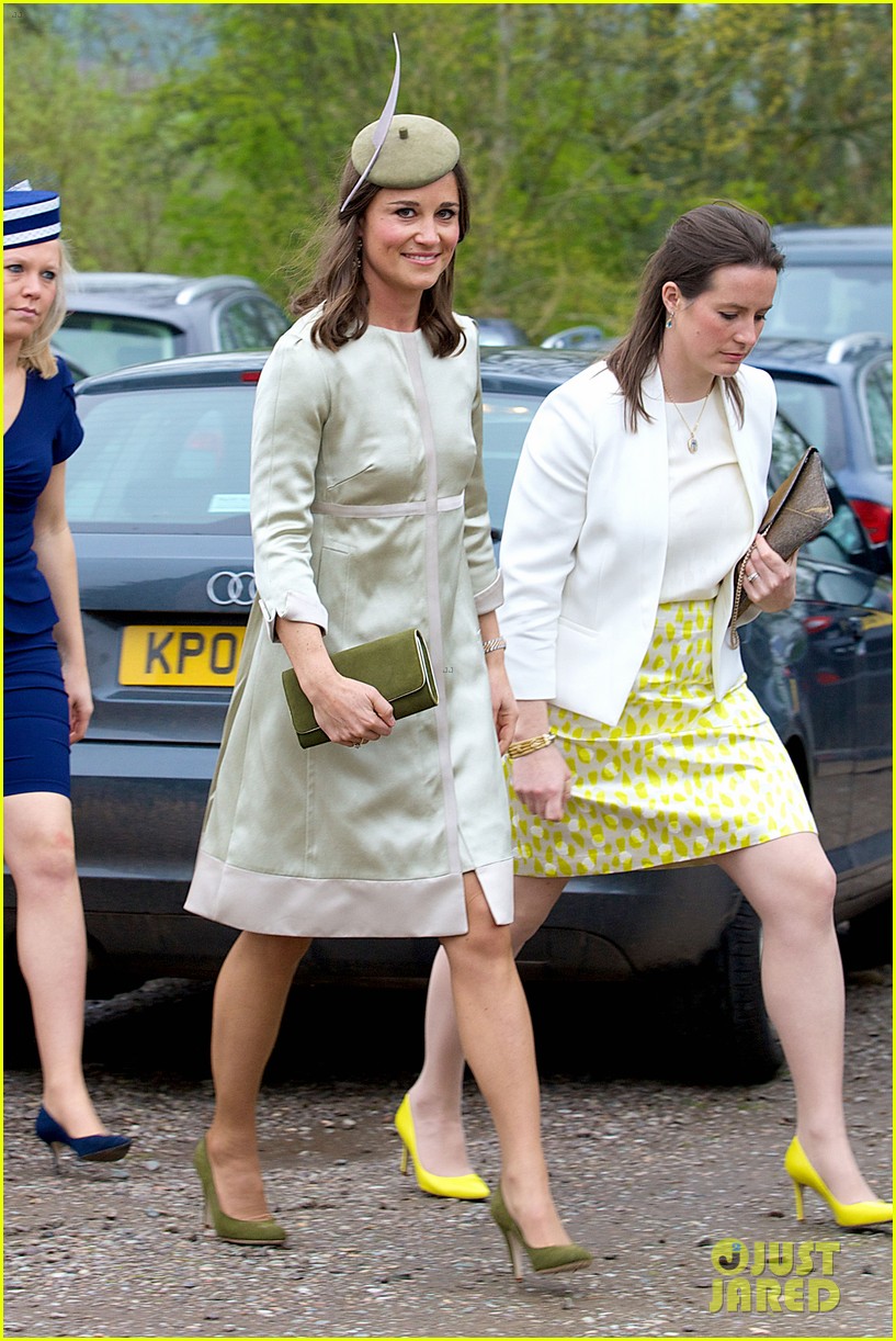 Pippa Middleton Goes Green for Her Friend's Wedding!: Photo 3101734 ...