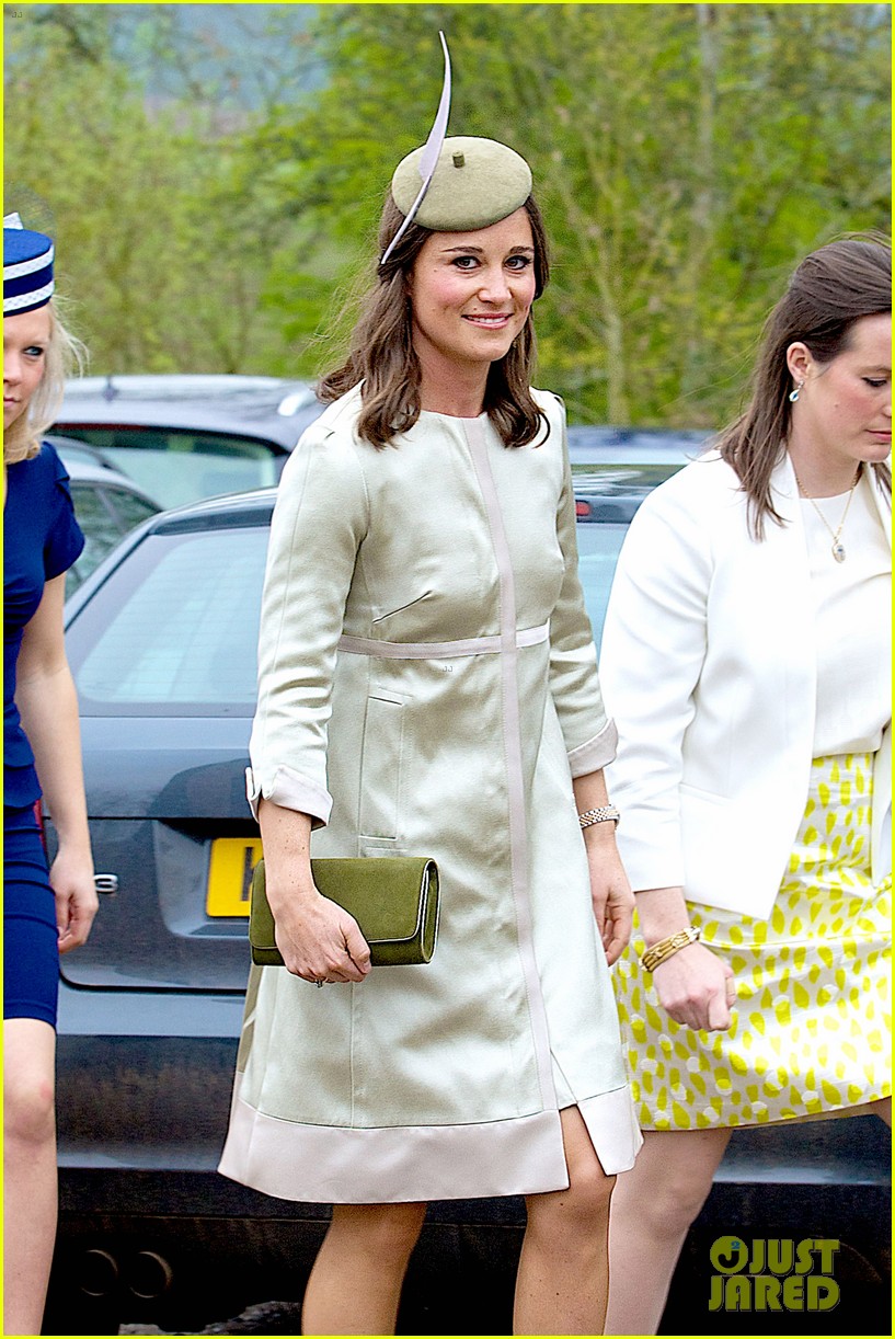 Pippa Middleton Goes Green for Her Friend's Wedding!: Photo 3101747 ...