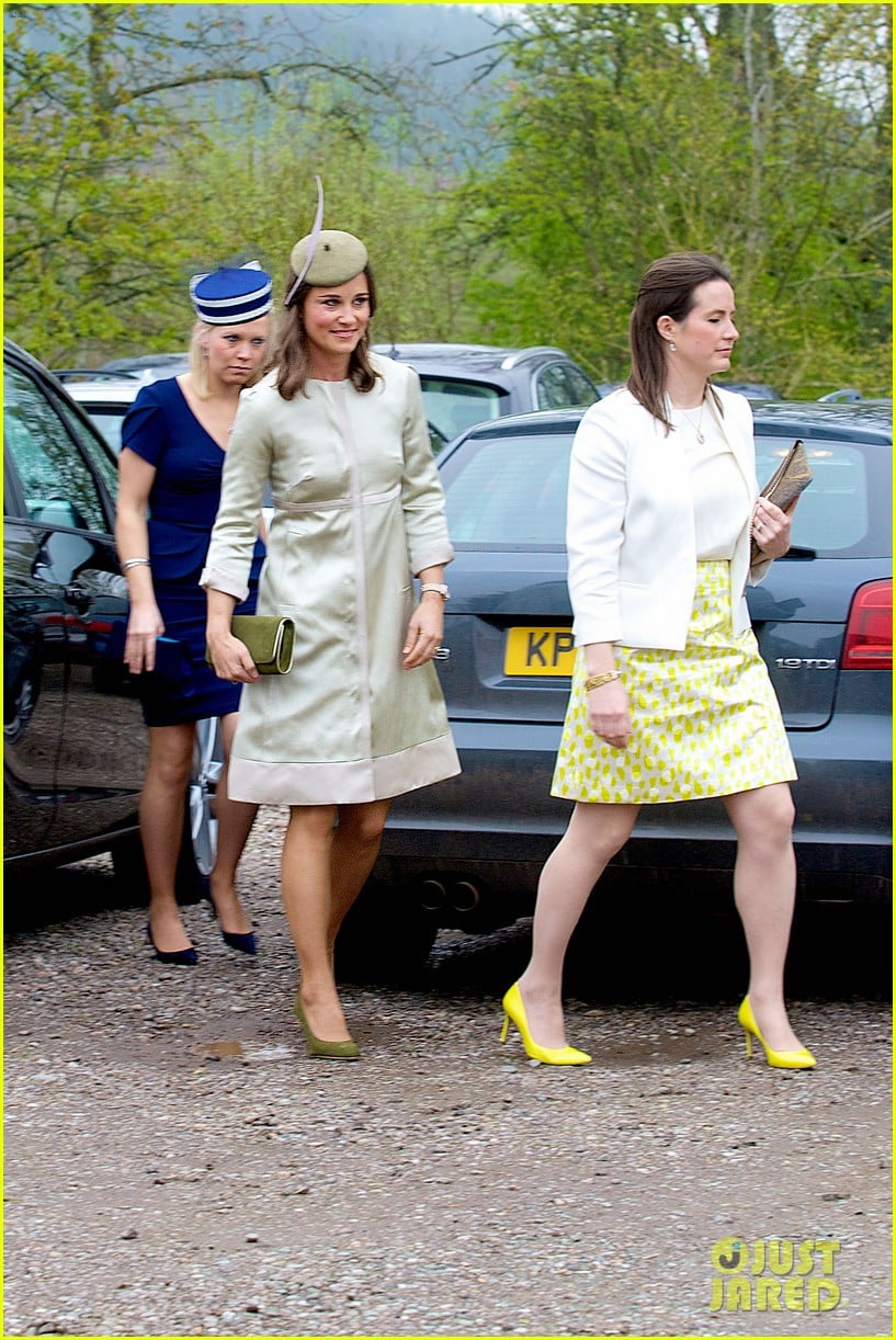 Pippa Middleton Goes Green for Her Friend's Wedding!: Photo 3101752 ...