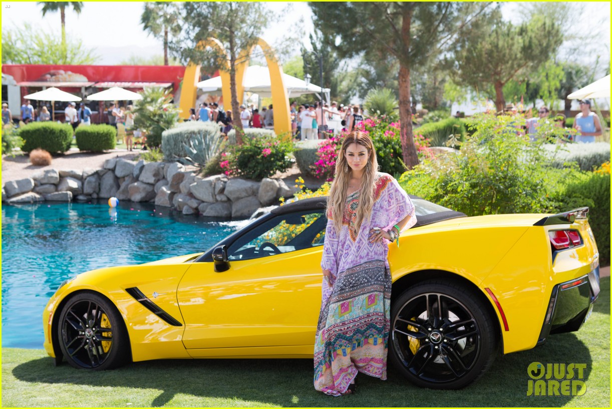 Vanessa Hudgens & Ashley Benson Reunite at Coachella Pool Party!: Photo ...