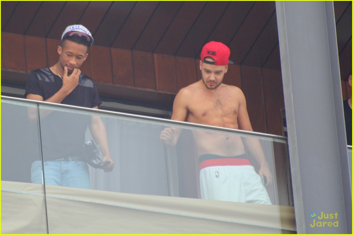 One Direction's Harry Styles & Niall Horan Relax & Go Shirtless in Rio ...