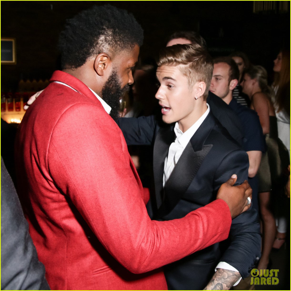 Justin Bieber Brings Back His Famous Mustache for Cannes!: Photo ...