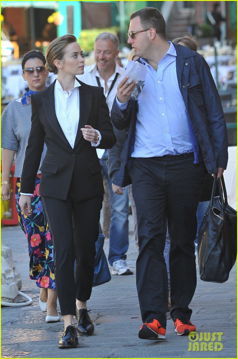 Emily Blunt & Cate Blanchett Film a Watch Commercial in Italy: Photo ...