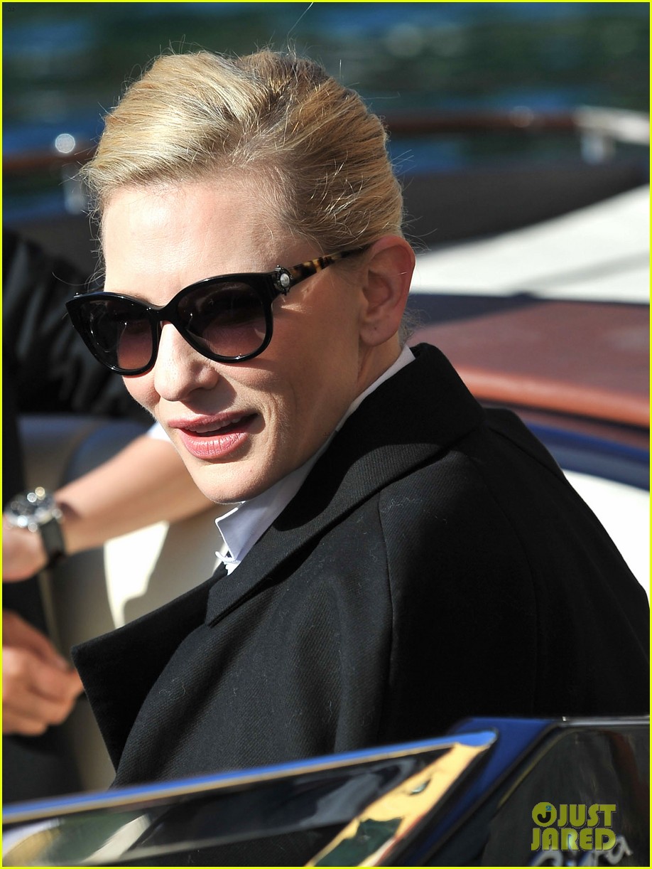 Emily Blunt & Cate Blanchett Film a Watch Commercial in Italy: Photo ...