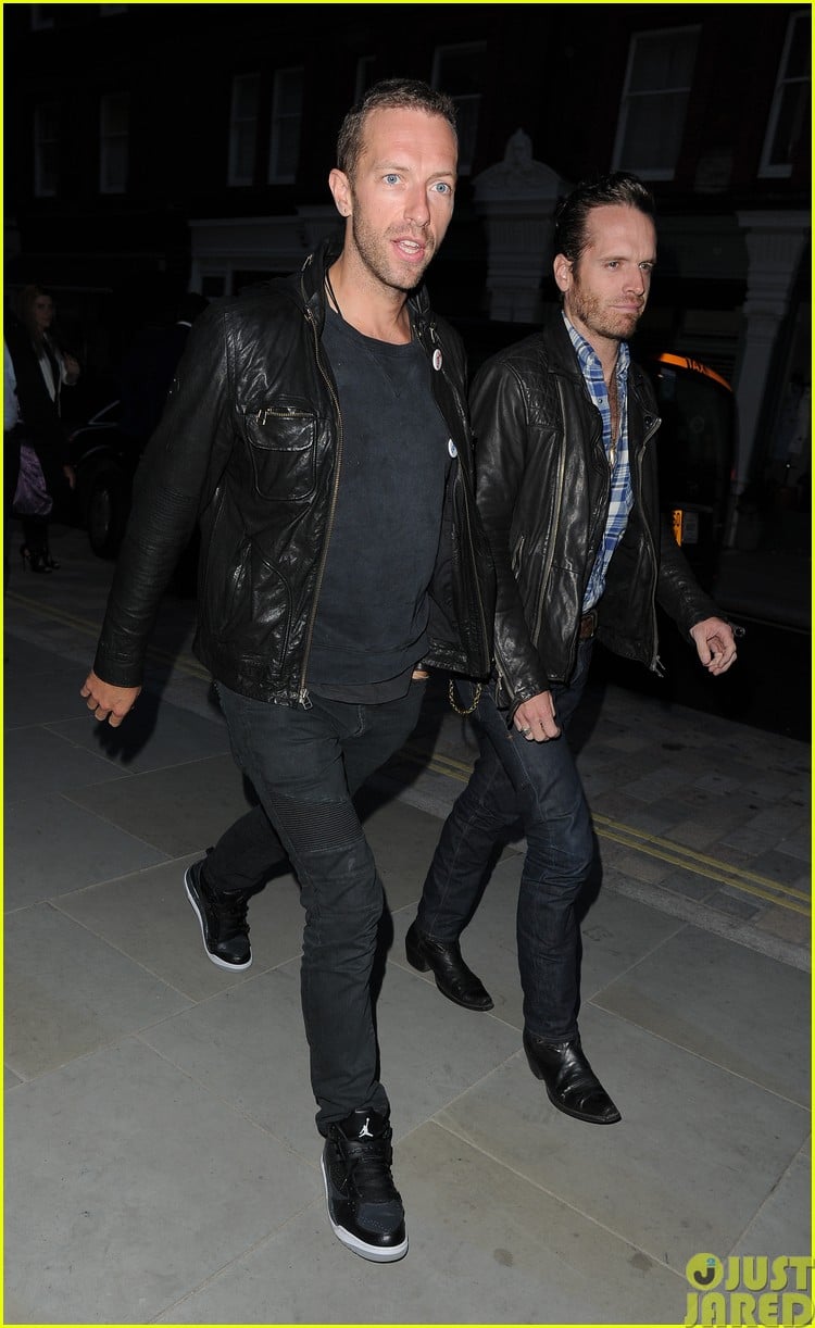Emily Blunt & John Krasinski Hit the Town with Chris Martin & Jeremy ...