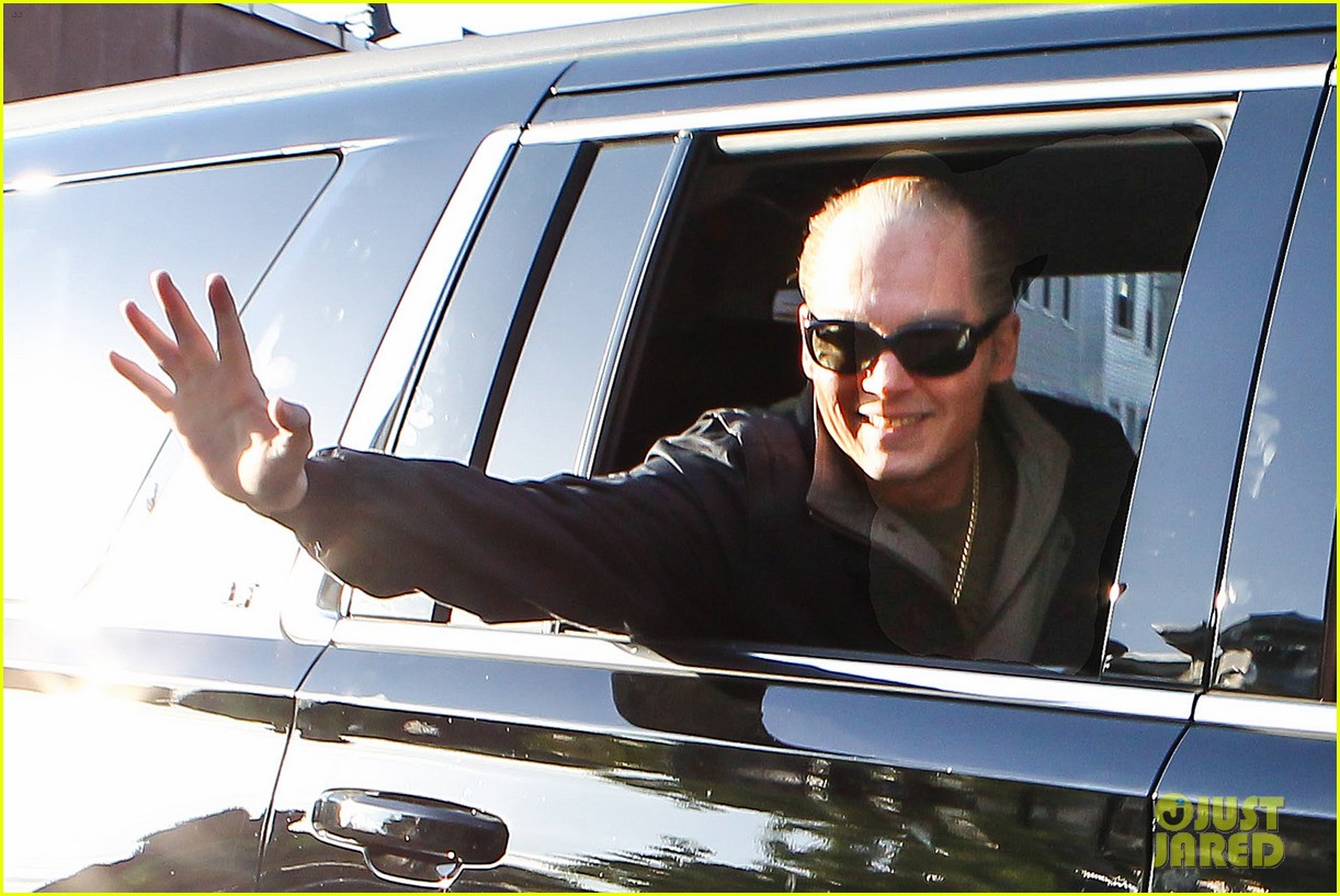 Johnny Depp Looks Like Jack Nicholson in His Movie Makeup!: Photo ...