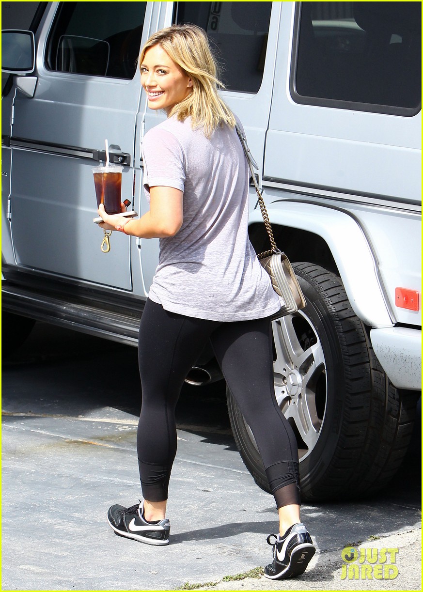 Hilary Duff Hits the Town with Stylist Marcus Francis: Get Details On ...