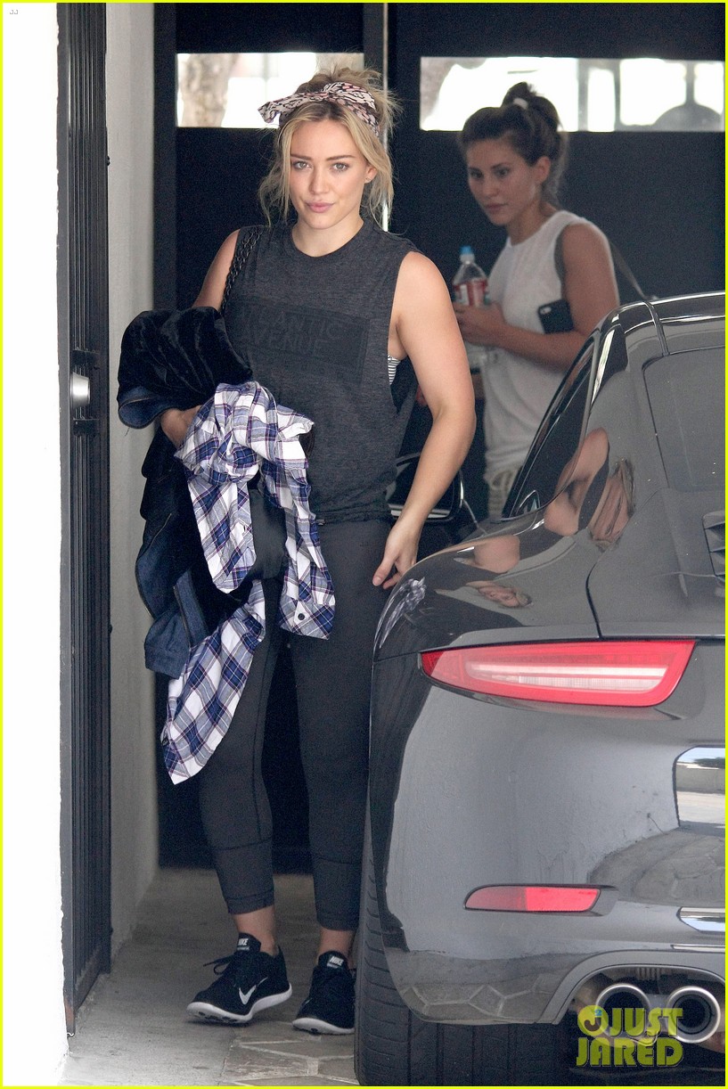 Hilary Duff Hits the Town with Stylist Marcus Francis: Get Details On ...