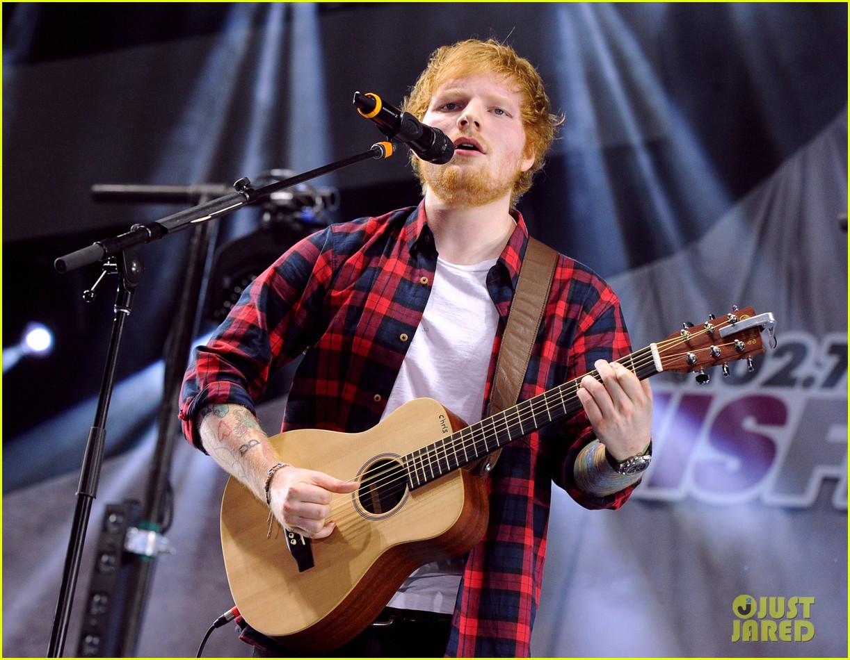 Ed Sheeran & Calvin Harris Wow at Wango Tango 2014!: Photo 3110781 ...