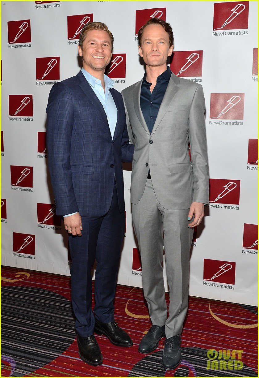 Neil Patrick Harris & David Burtka Suit Up for New Dramatists Spring ...