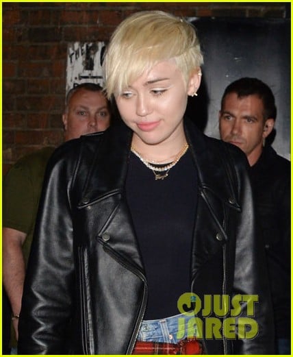 Miley Cyrus Rocks Out at American Hi-Fi Concert in London!: Photo ...