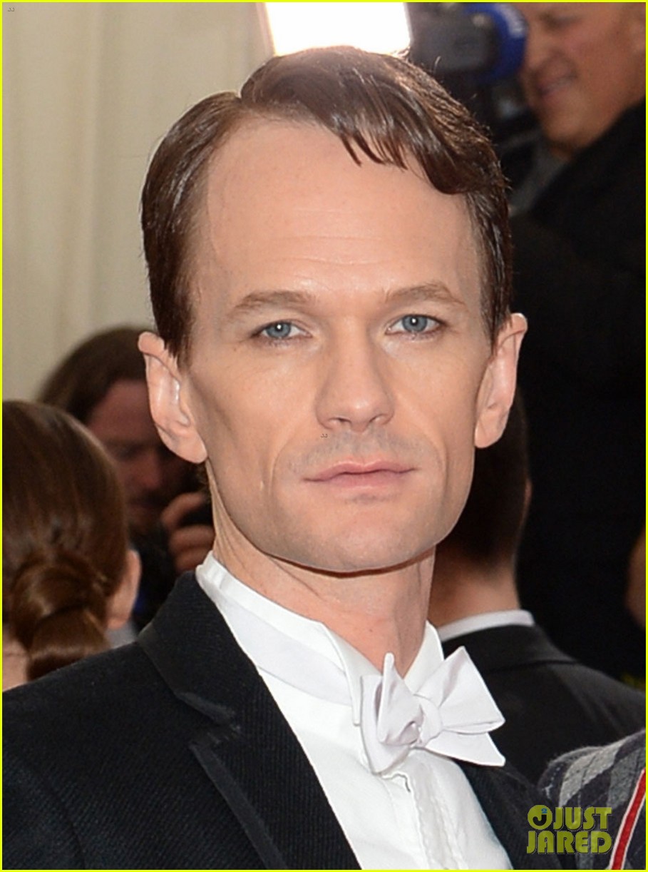 Neil Patrick Harris & David Burtka Wear Crop Top Tuxedos to Met Ball ...