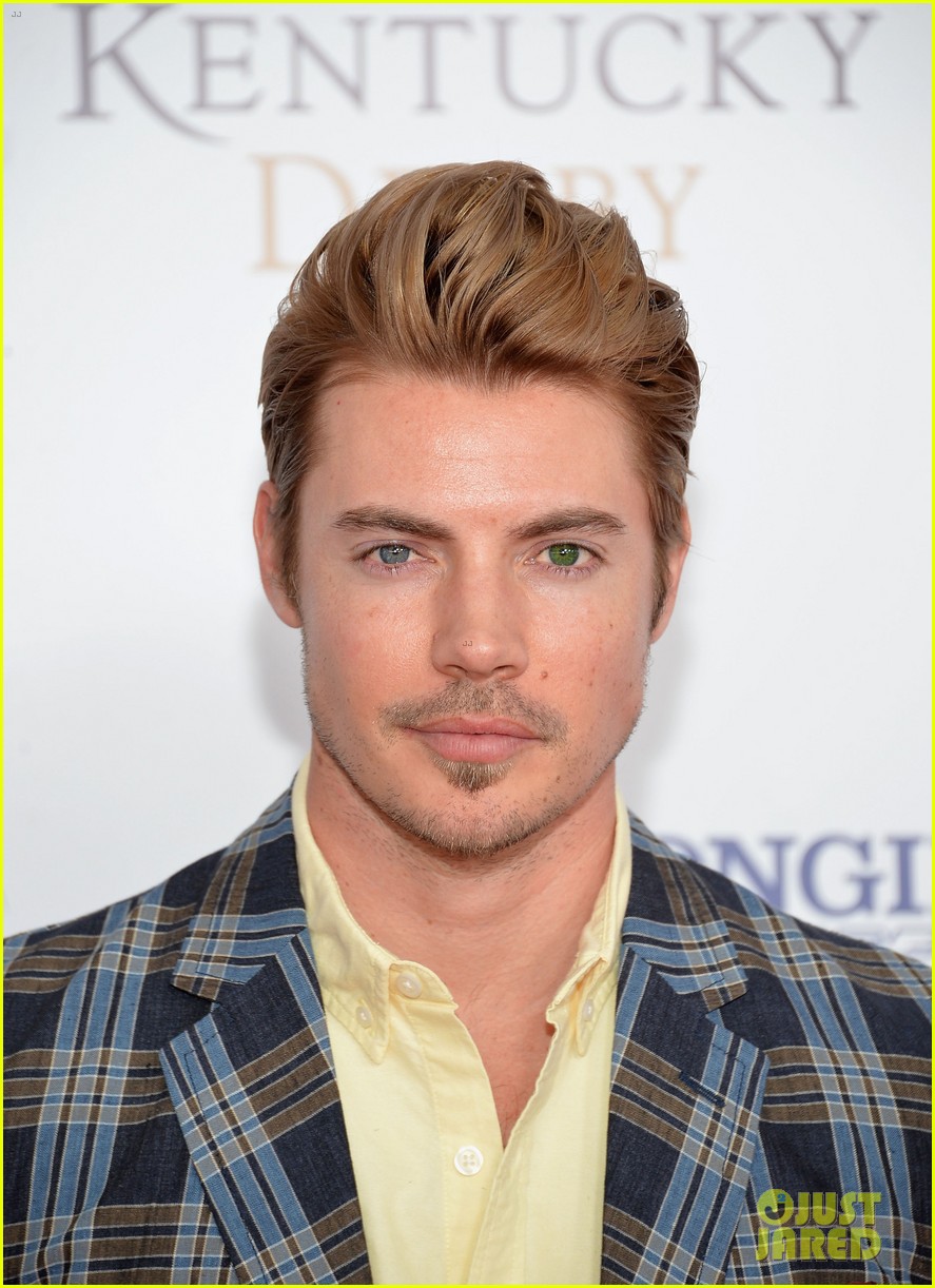 Stephen Amell & Josh Henderson Are All About Colorful Patterns at the ...