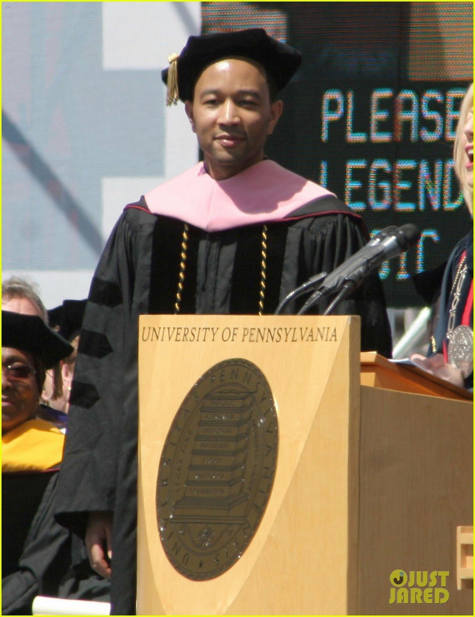 John Legend Gives Moving Commencement Speech at University of ...