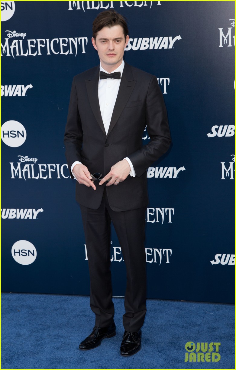 Juno Temple & Sam Riley Suit Up for 'Maleficent' Hollywood Premiere ...