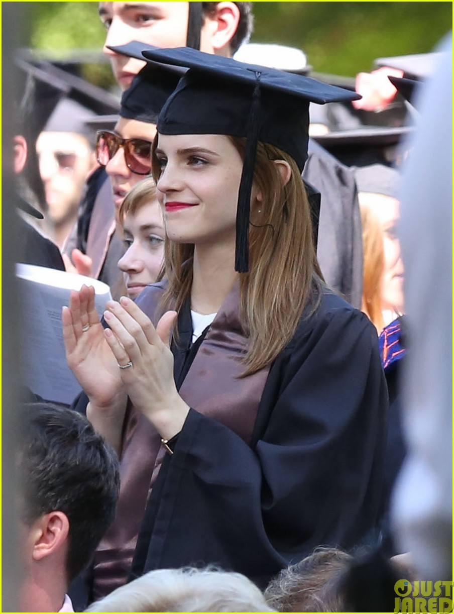Emma Watson Becomes an Official Brown University Graduate - See the ...