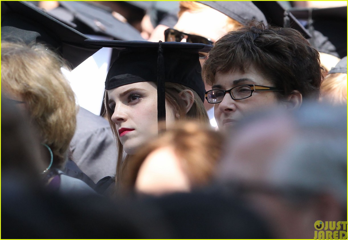 Emma Watson Becomes an Official Brown University Graduate - See the ...