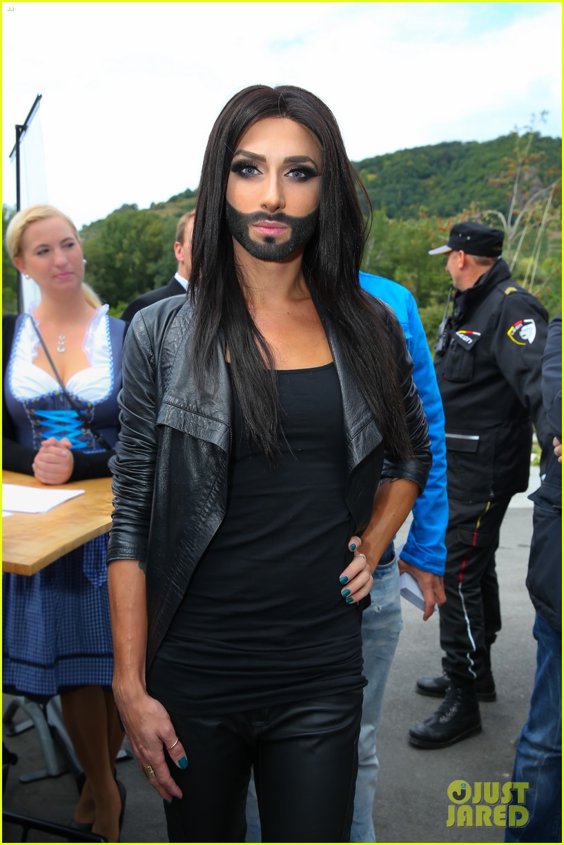 Who is Conchita Wurst? Bearded Drag Queen Wins Eurovision!: Photo ...