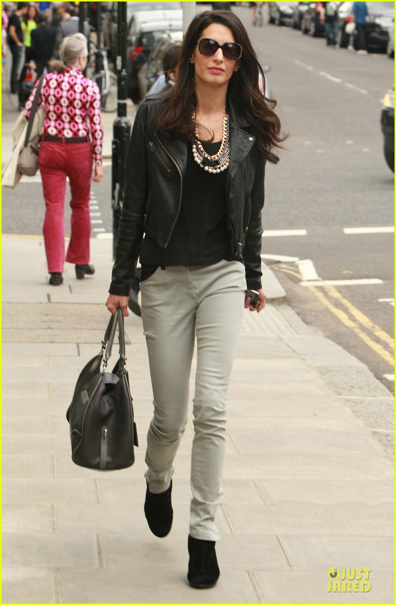 Amal Alamuddin is the Epitome of Urban Chic in London!: Photo 3135383 ...