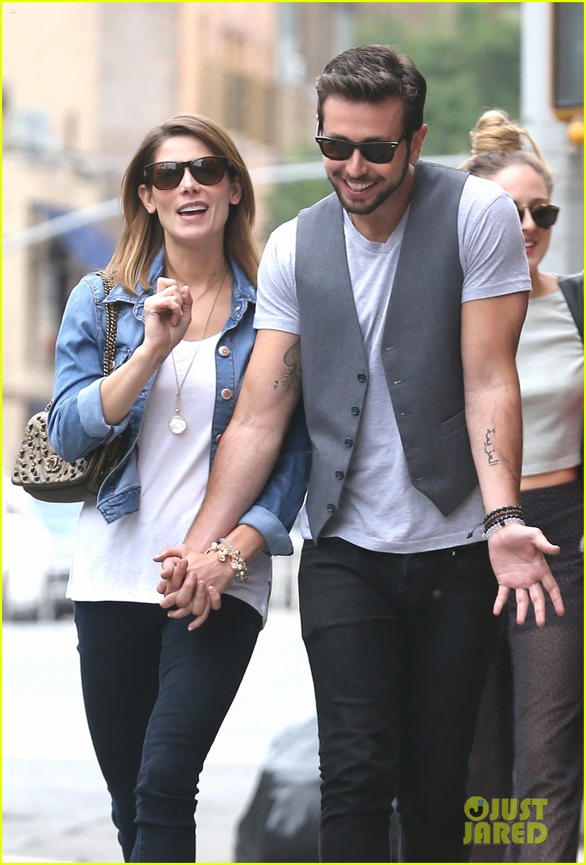 Paul Khoury Walks Ashley Greene To A Meeting In New York City: Photo ...