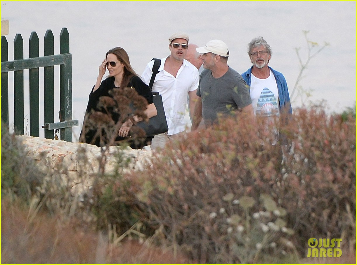 Angelina Jolie & Brad Pitt Scout Locations Together in Malta!: Photo ...