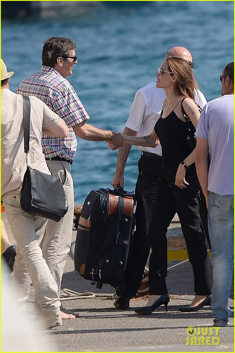 Angelina Jolie & Brad Pitt Scout Locations Together in Malta!: Photo ...
