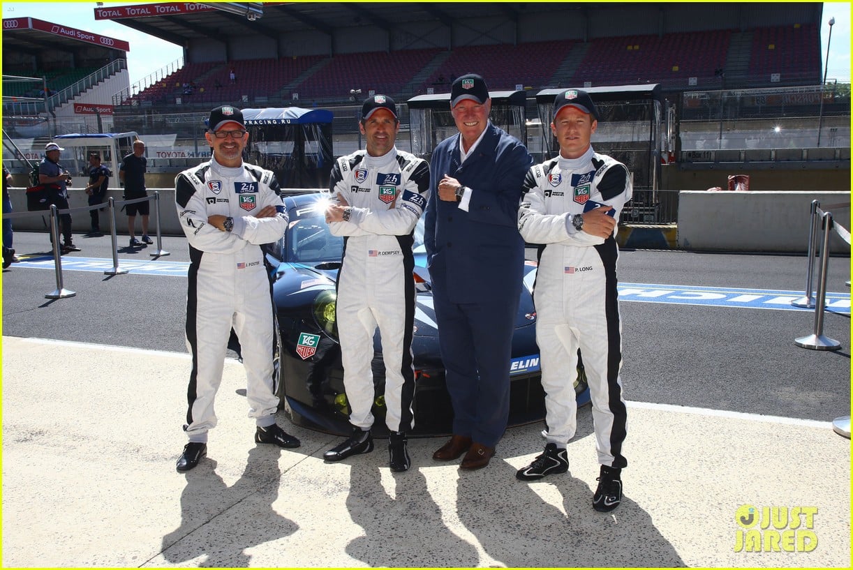 Patrick Dempsey Returns to La Mans to Race the Porsche 911: Photo ...