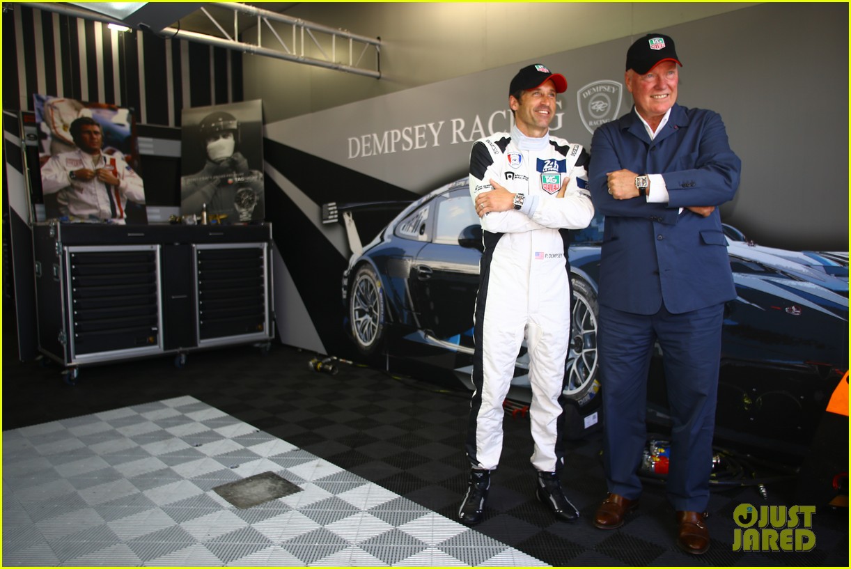 Patrick Dempsey Returns to La Mans to Race the Porsche 911: Photo ...