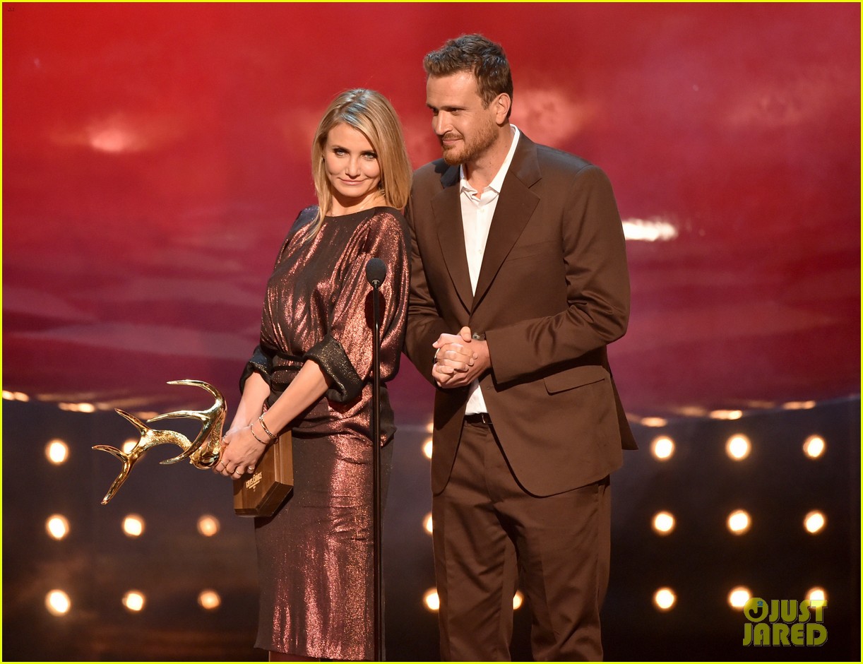 Cameron Diaz & Jason Segel Leave the 'Sex Tape' at Home to Attend Guys' Choice Awards 2014 ...