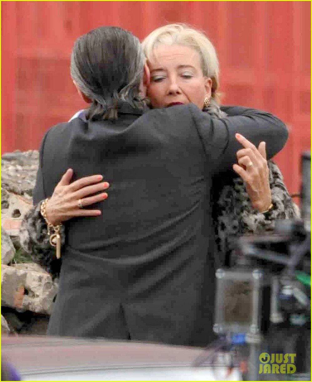 Emma Thompson is Aged So Many Years with Lots of Age Makeup for New ...