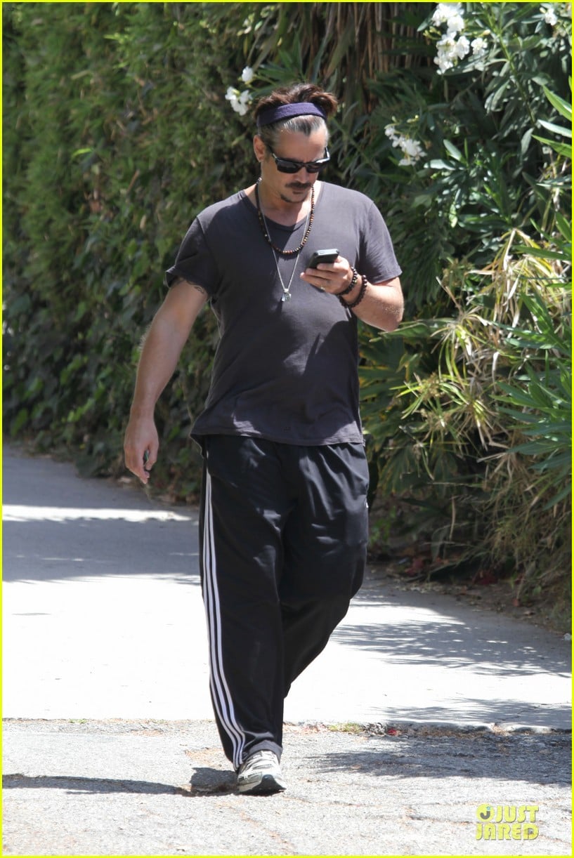 Photo: colin farrell sports gray hair in venice 06 | Photo 3130056 ...