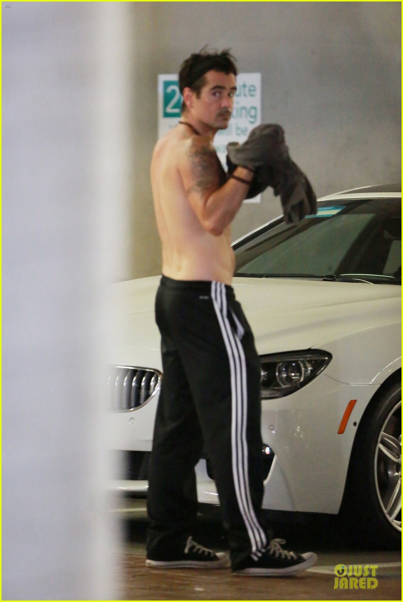 Colin Farrell Goes Shirtless After West Hollywood Lunch!: Photo 3145080 ...
