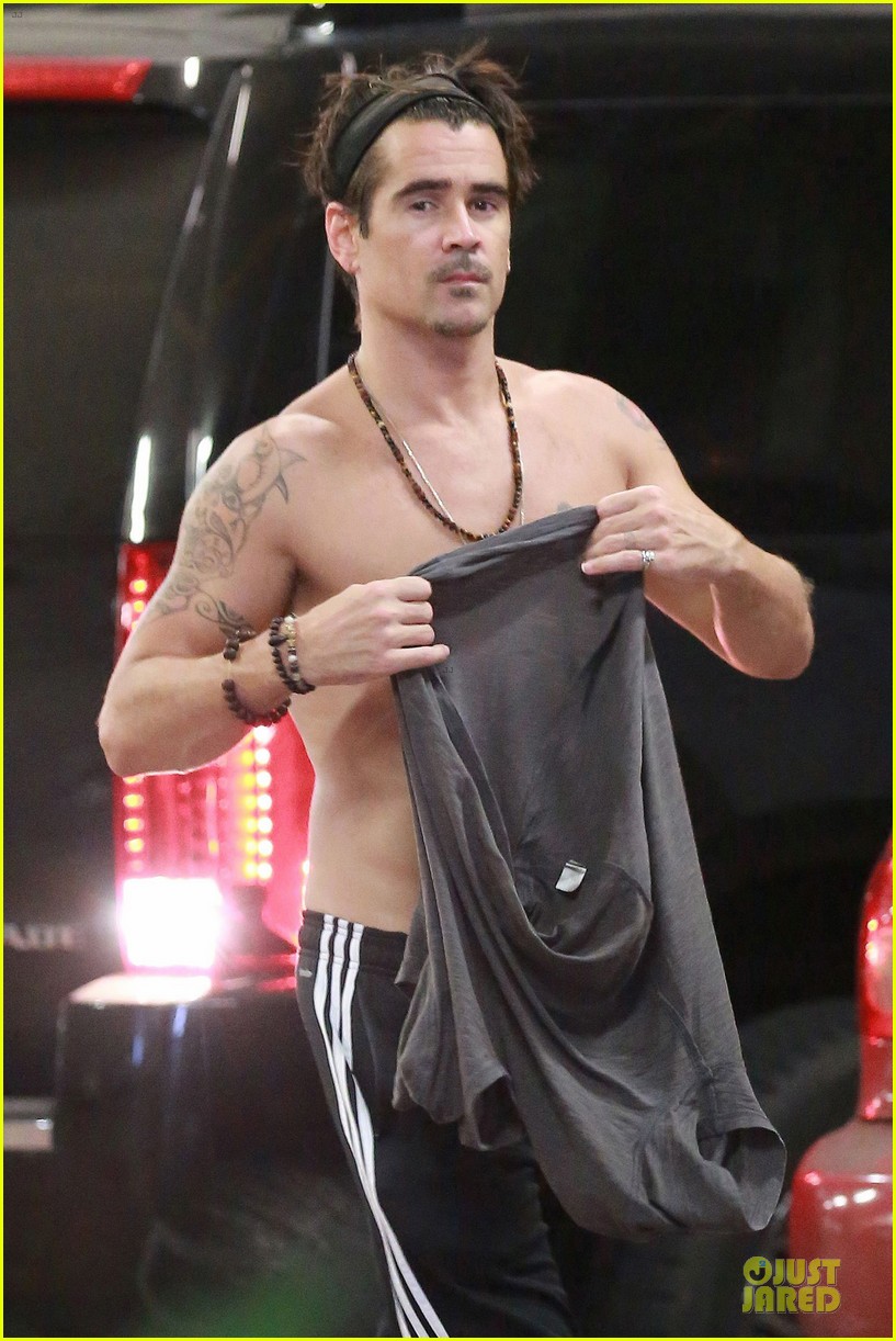 Colin Farrell Goes Shirtless After West Hollywood Lunch!: Photo 3145085 ...