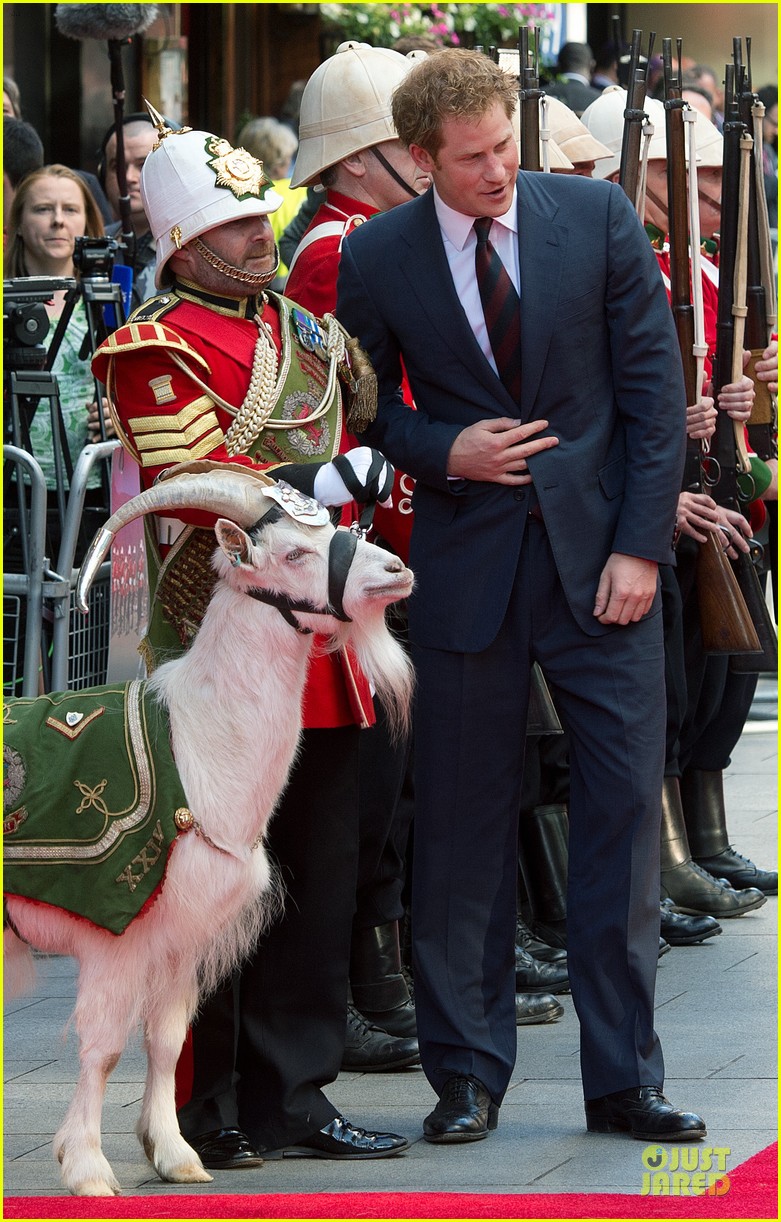 Prince Harry's Cute Interaction with a Goat Will Melt Your Heart - See ...
